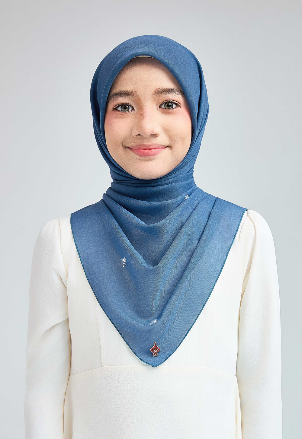 KIDS SETULUS RAYA PLAIN STONE - PRUSSIAN BLUE