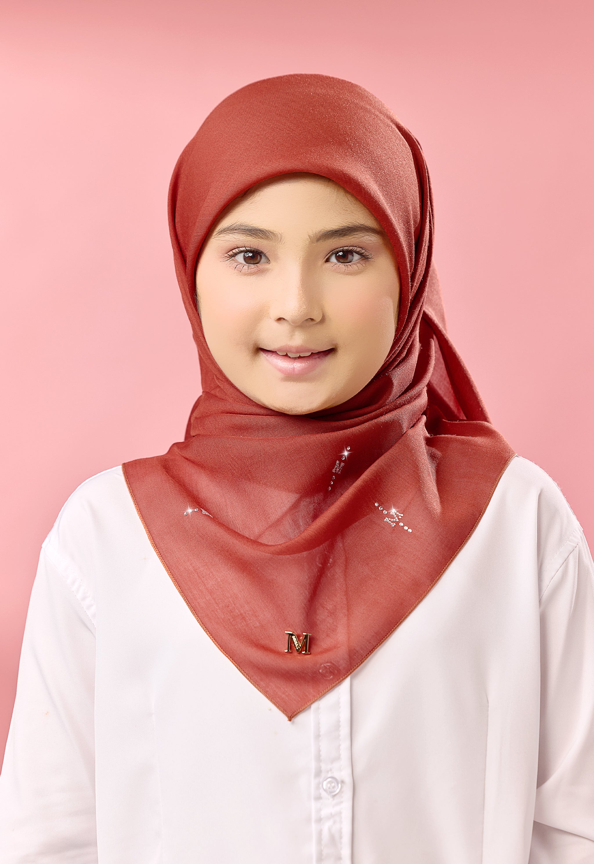 KIDS SURI PLAIN STONE - TERRACOTTA