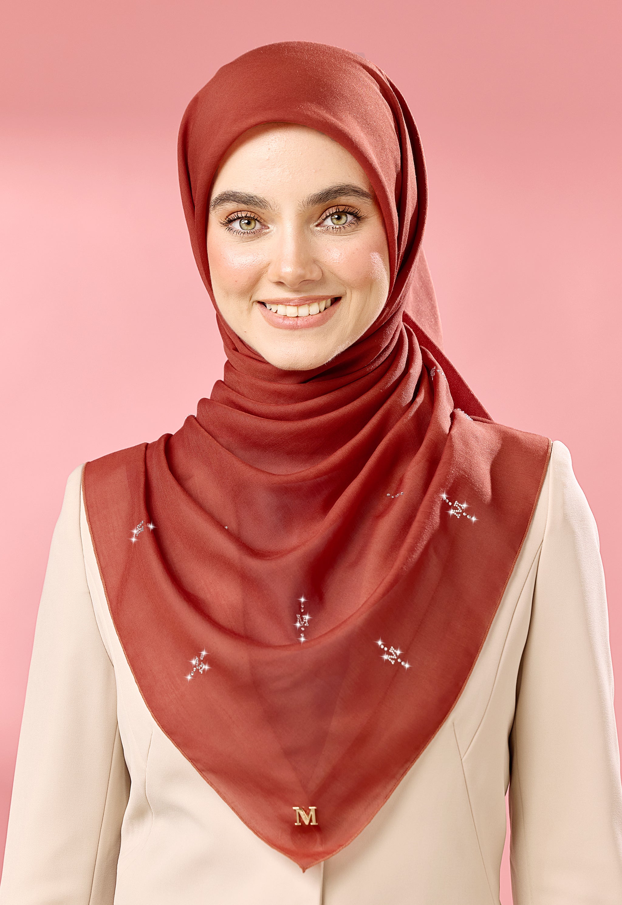 SURI PLAIN STONE - TERRACOTTA