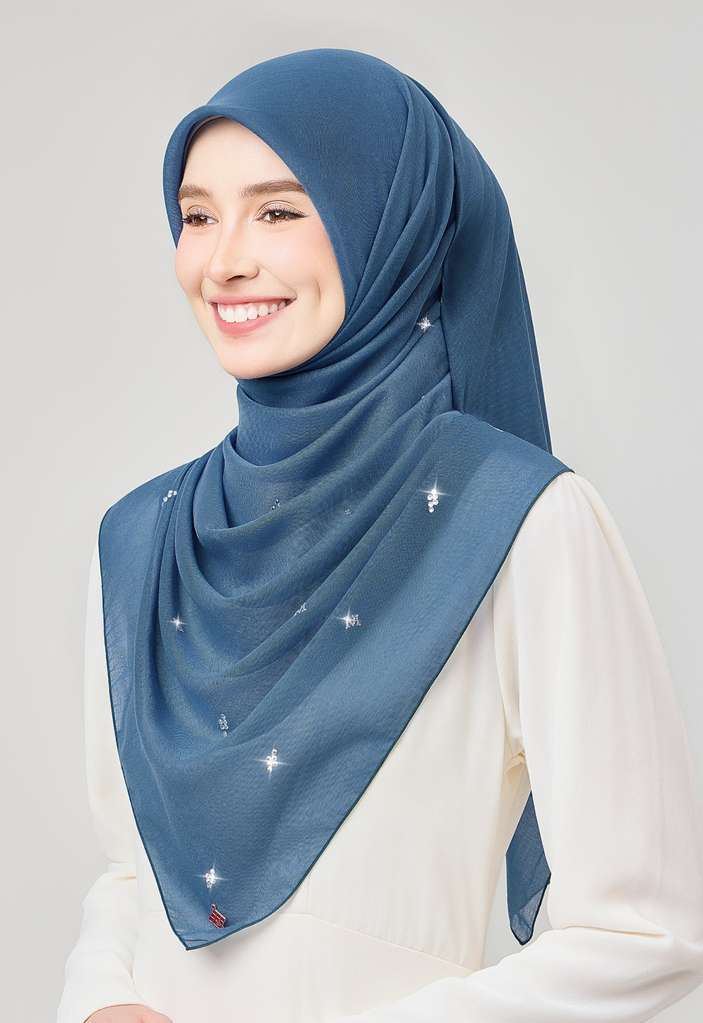 SETULUS RAYA PLAIN STONE - PRUSSIAN BLUE