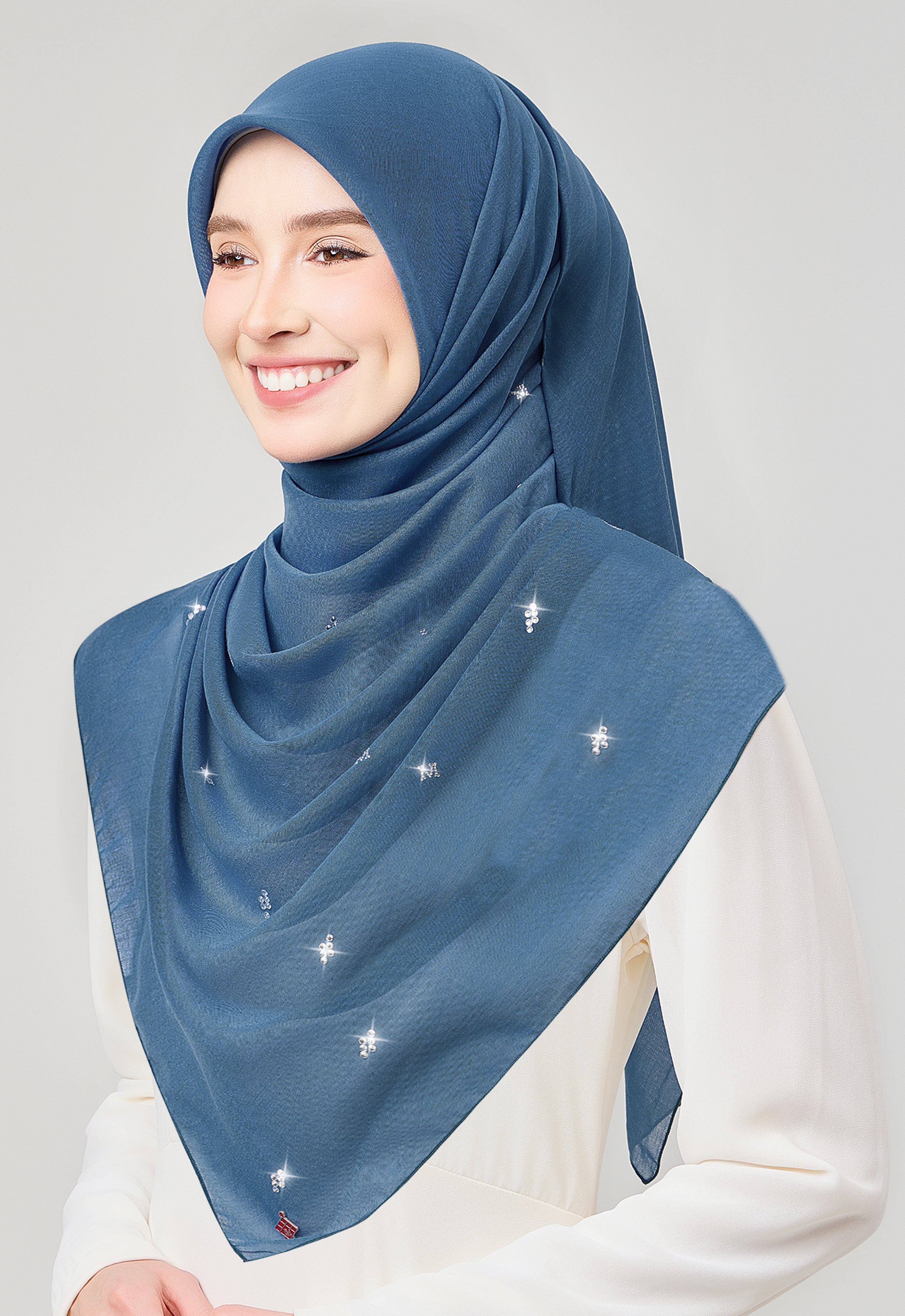 SETULUS RAYA PLAIN STONE - PRUSSIAN BLUE